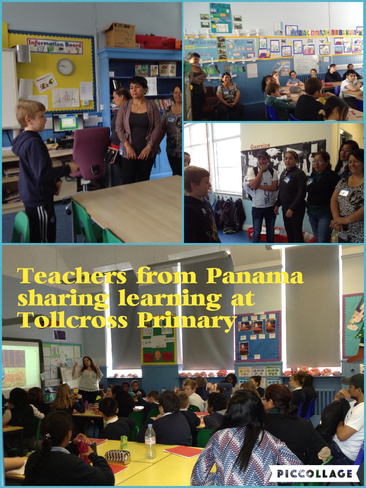 Visitors from Panama | Tollcross Primary School