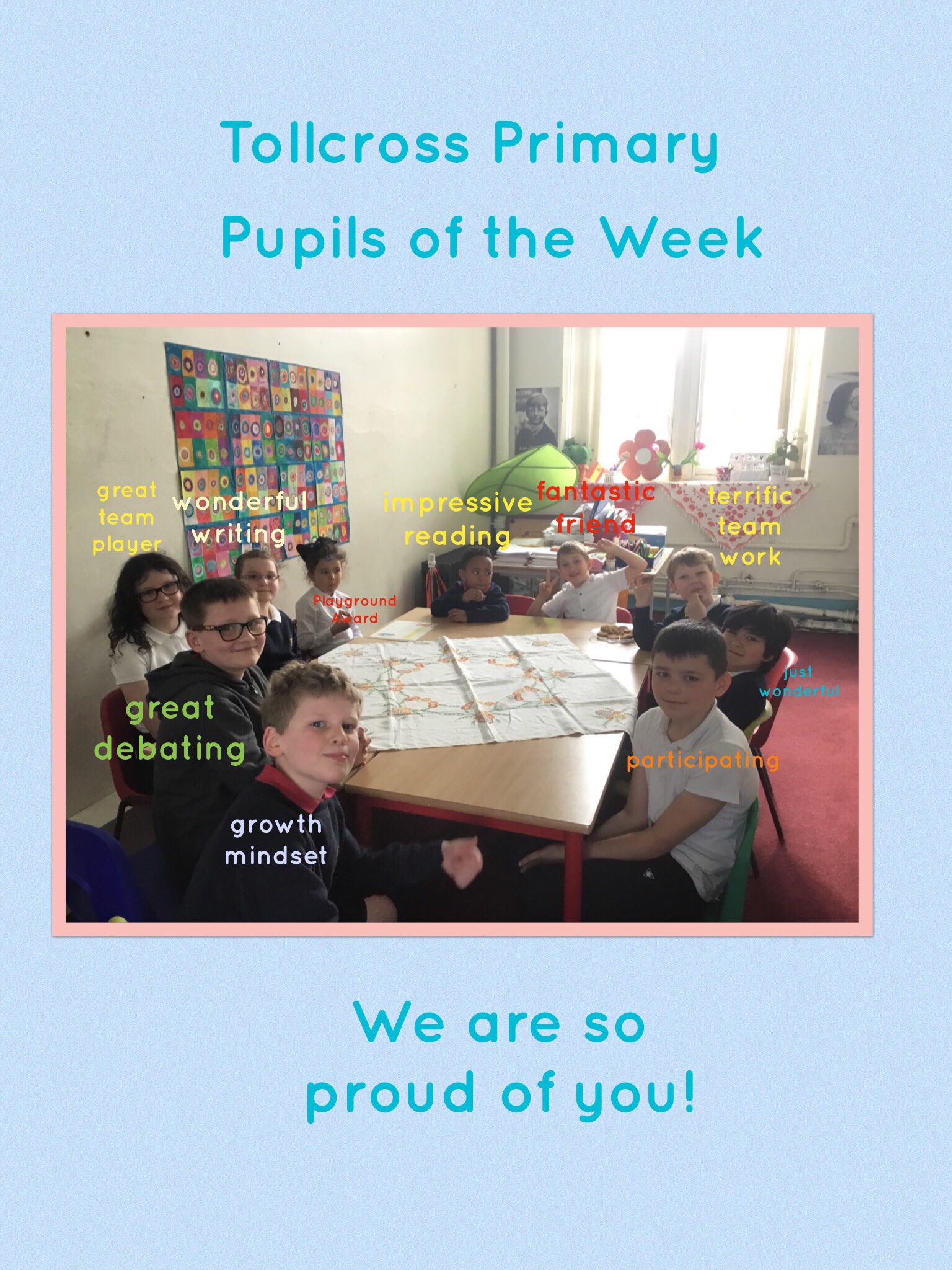 Pupils of the Week | Tollcross Primary School