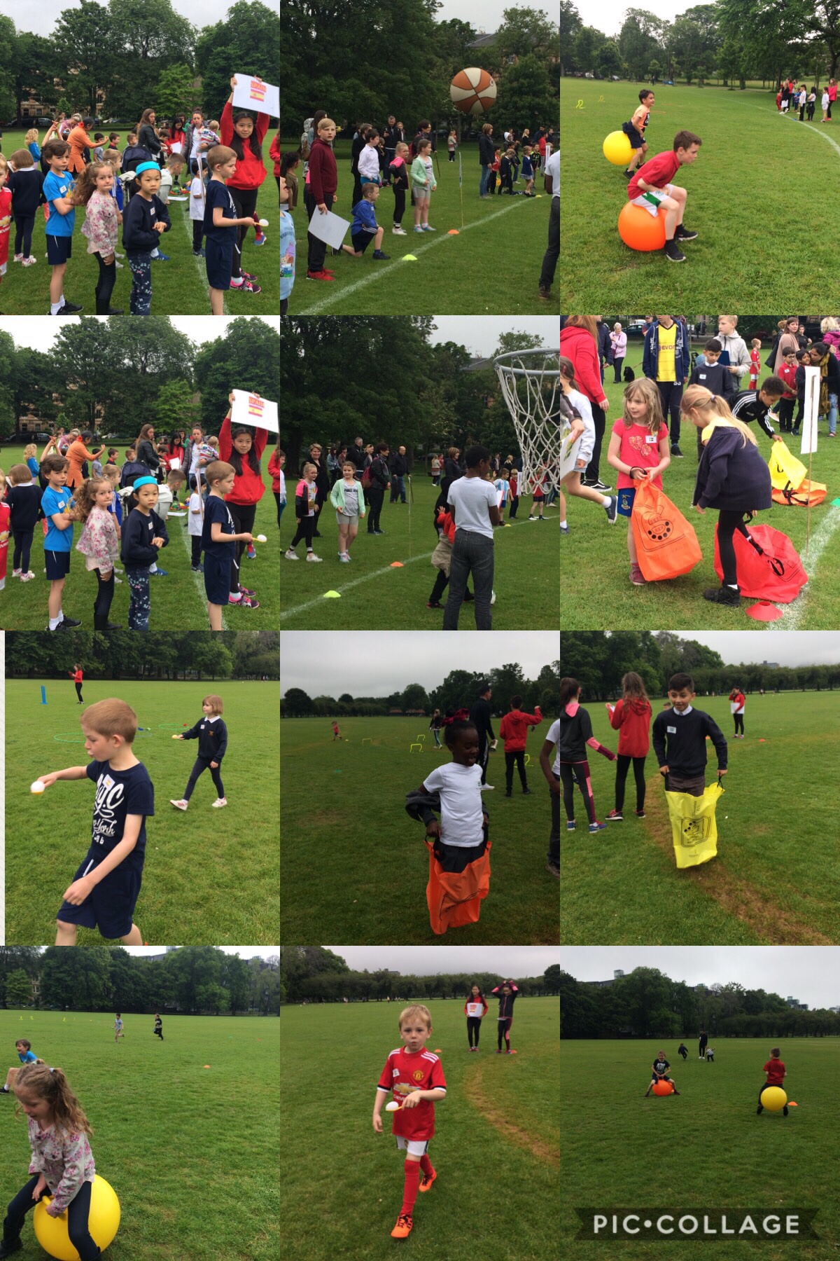 Fun at Sports Day | Tollcross Primary School