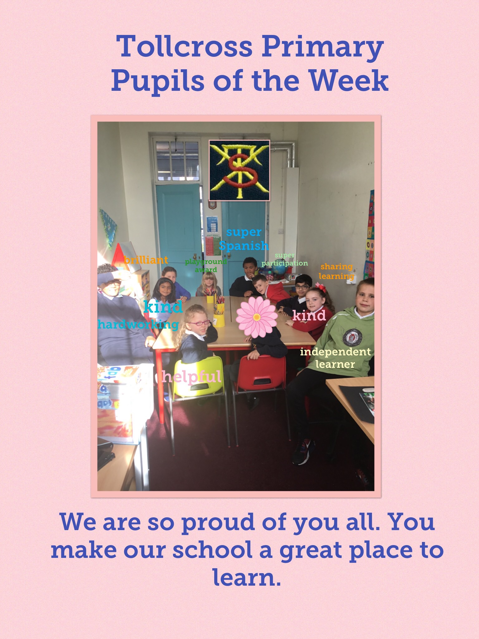 Tollcross Pupils of the Week | Tollcross Primary School