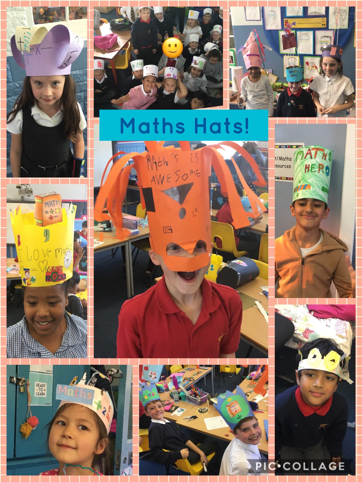 Maths Week Maths Hats | Tollcross Primary School