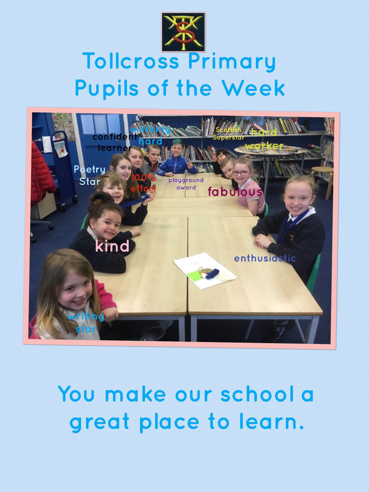 Tollcross Primary Pupils of the Week | Tollcross Primary School