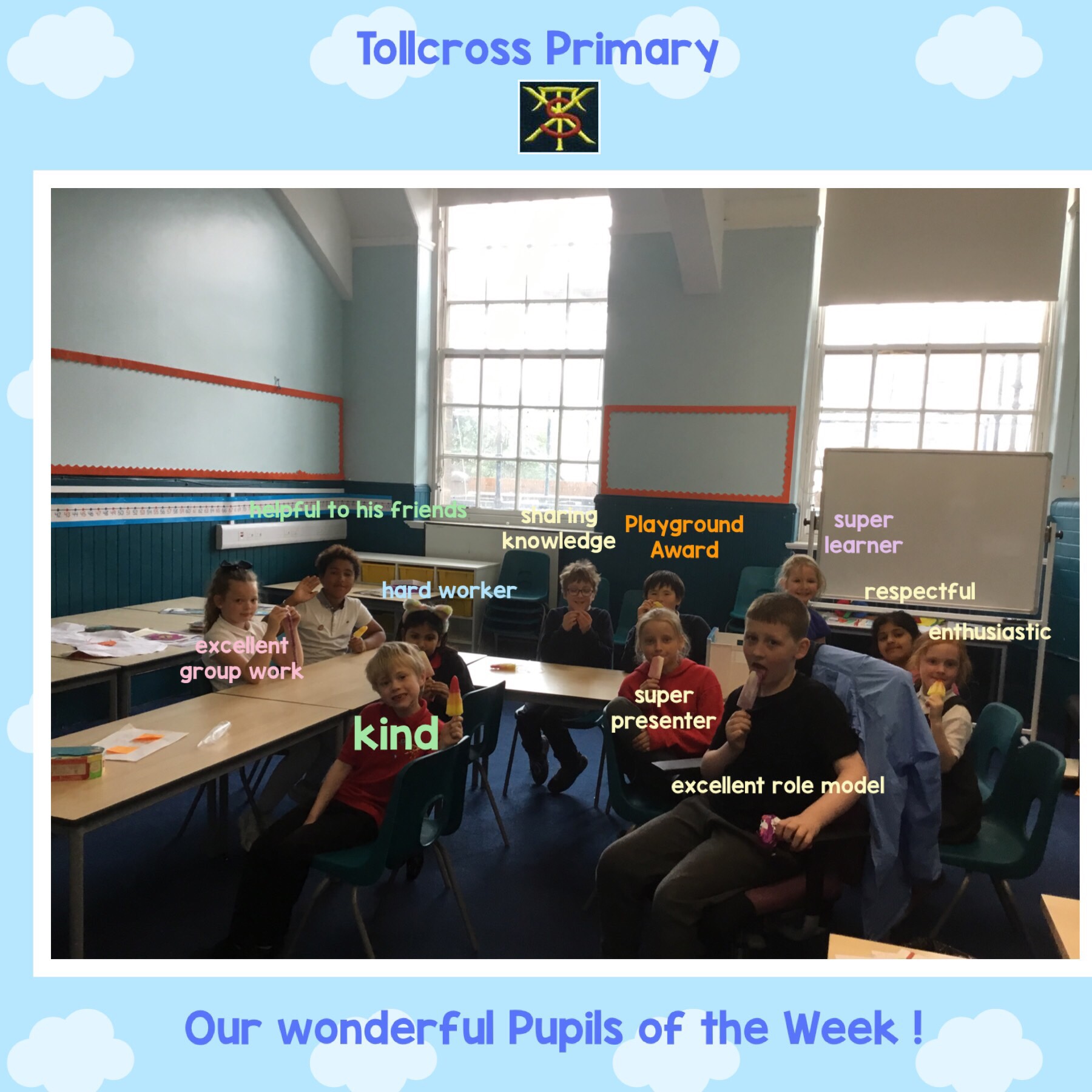 Pupils of the Week | Tollcross Primary School