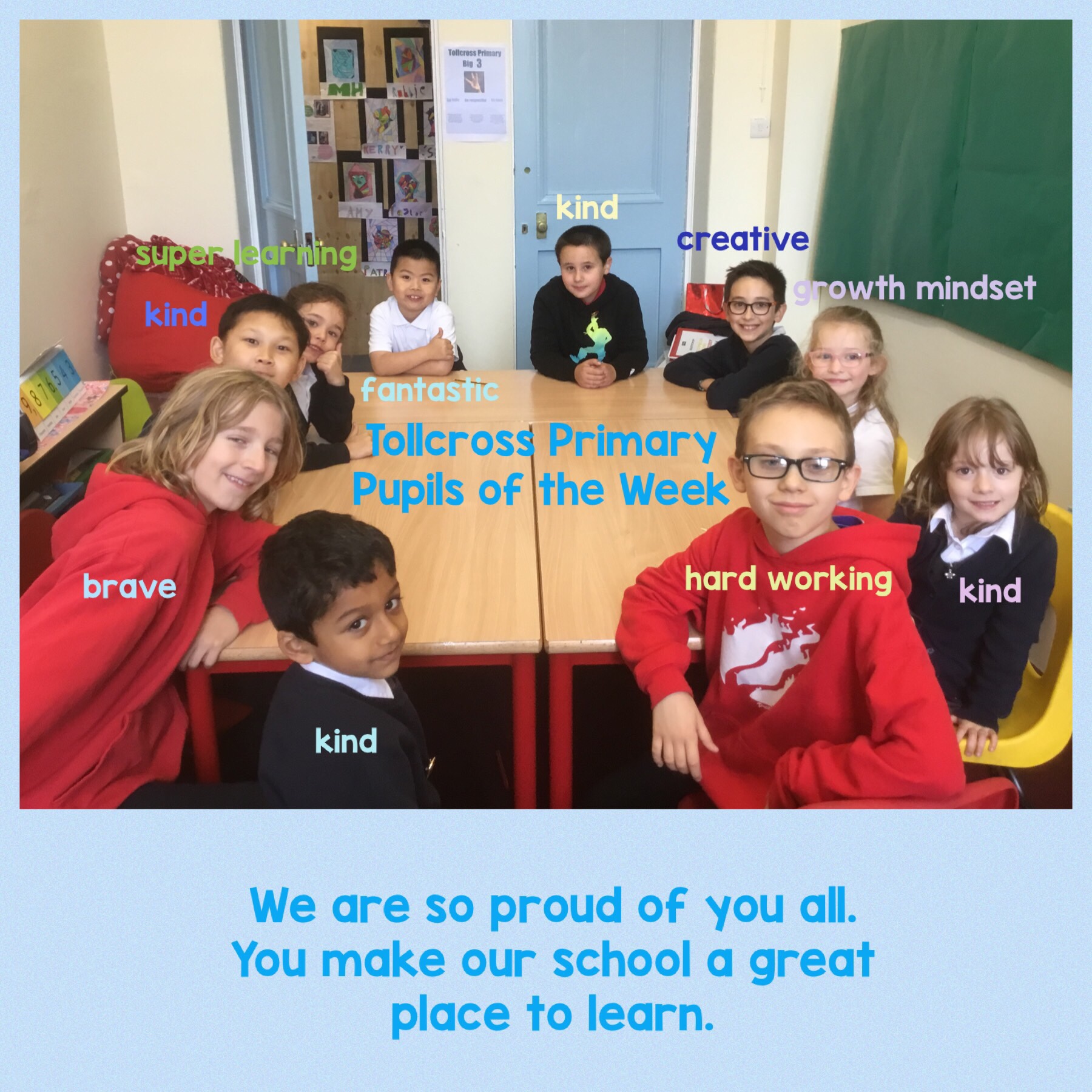 Tollcross Primary Pupils of the Week | Tollcross Primary School