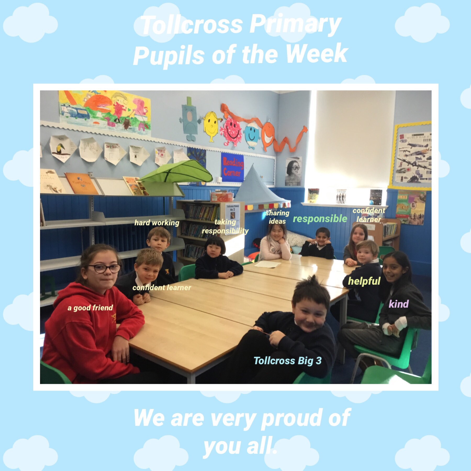 Celebrating Our Lovely Pupils of the Week | Tollcross Primary School