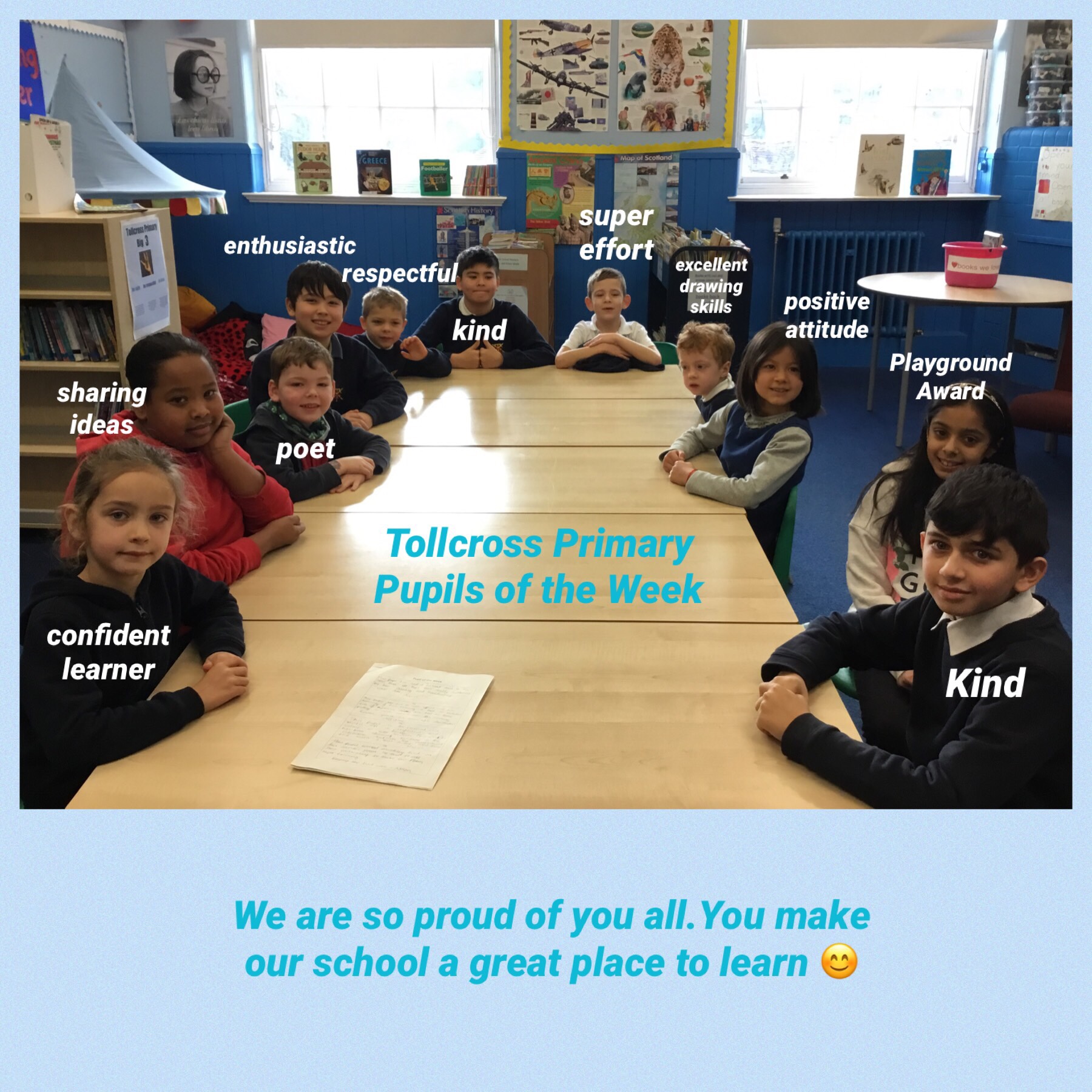 Celebrating Wider Achievement | Tollcross Primary School