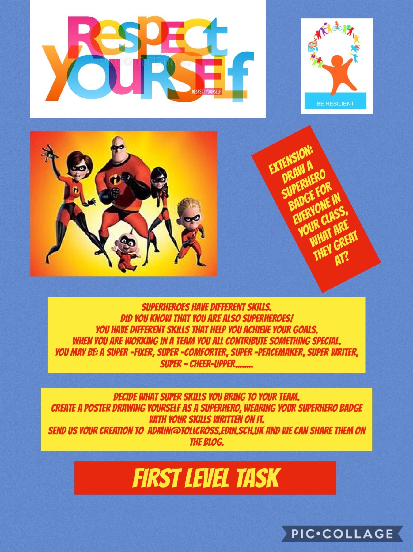 Building Resilience. | Tollcross Primary School