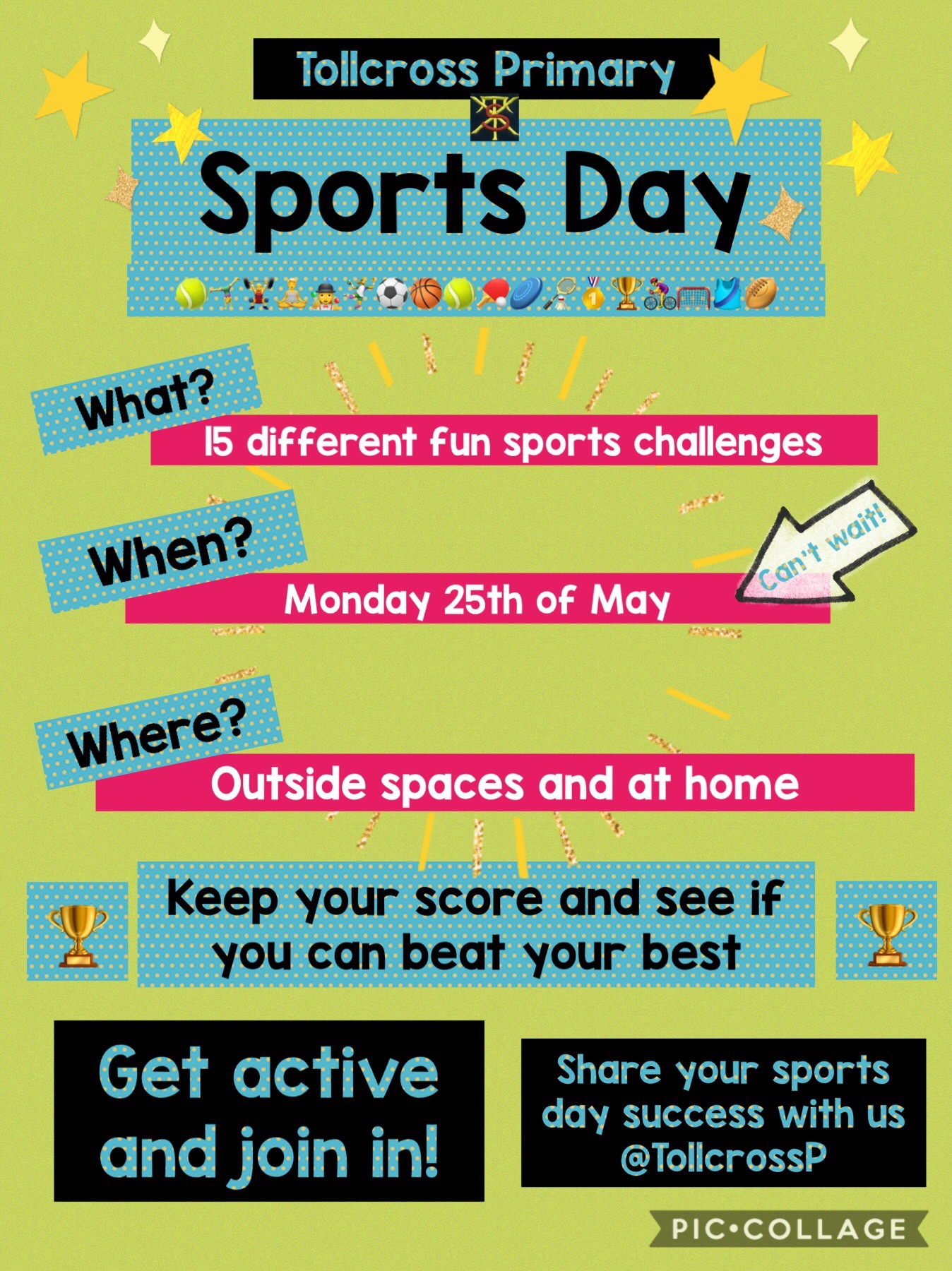 🏆 Sports Day 🏆 | Tollcross Primary School