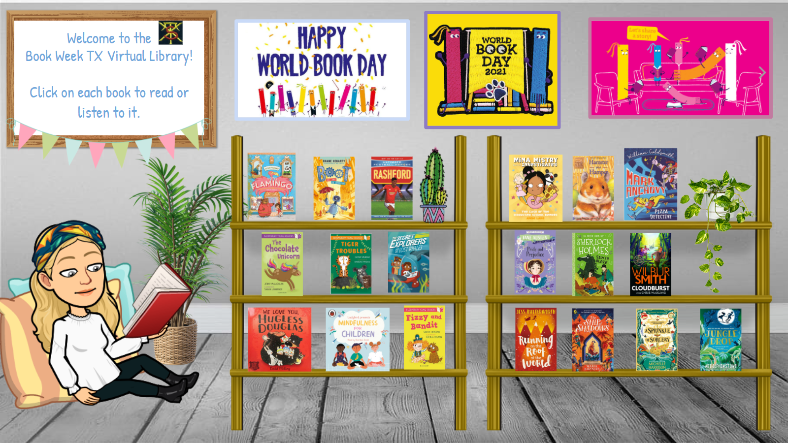 The Virtual Book Week Library | Tollcross Primary School