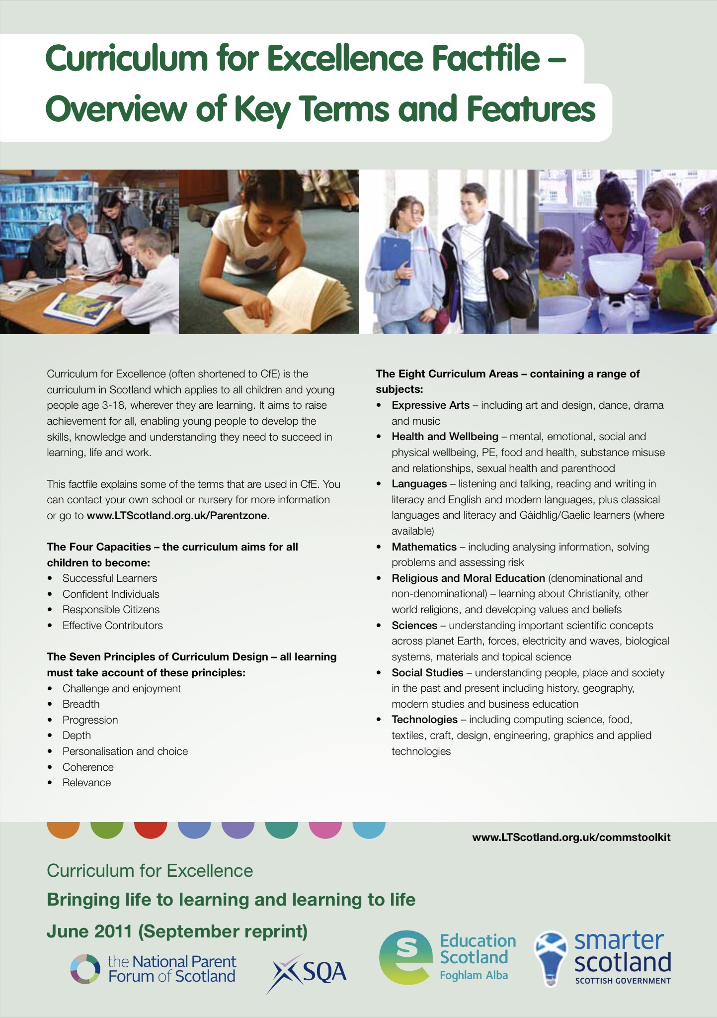 Curriculum for Excellence | Tollcross Primary School