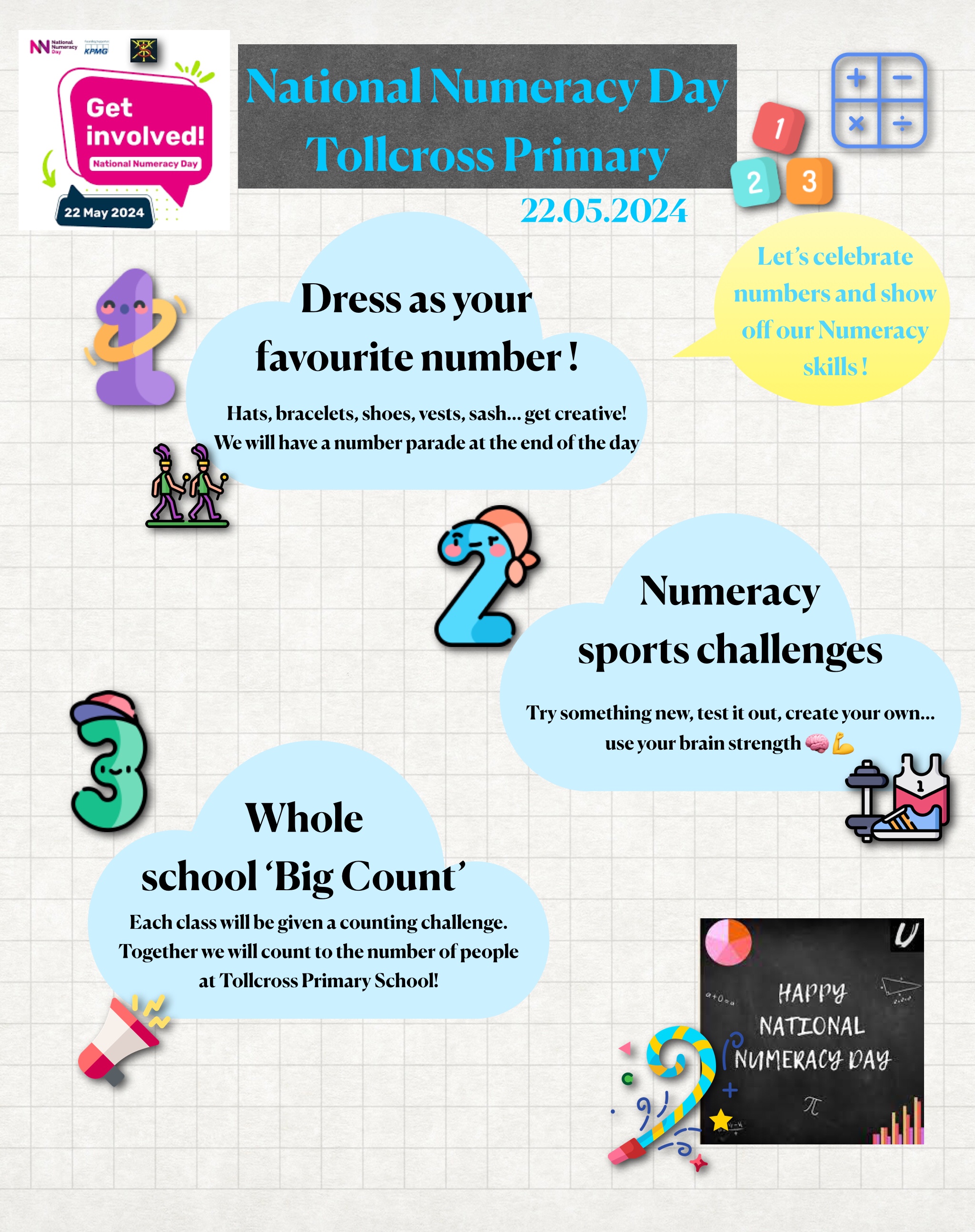 National Numeracy Day 22nd May 2024 | Tollcross Primary School